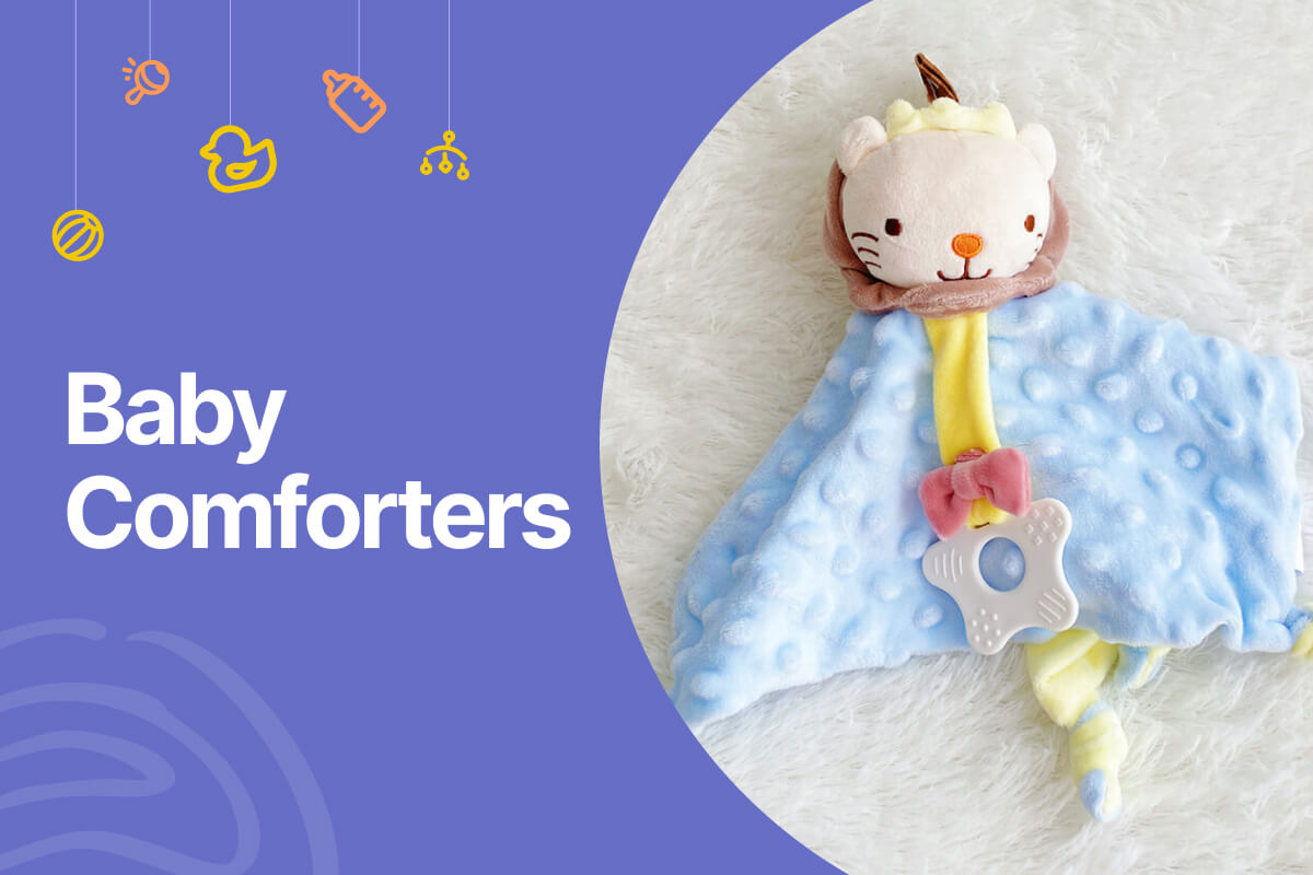 Custom Soft Cloth Comforter: Adorable and Gentle for Babies