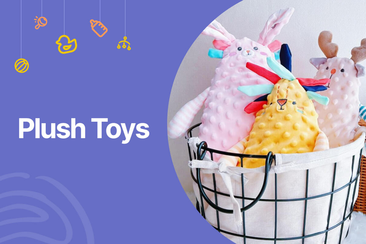 Adorable Cuddly Plush Toys for Babies | Blissbies